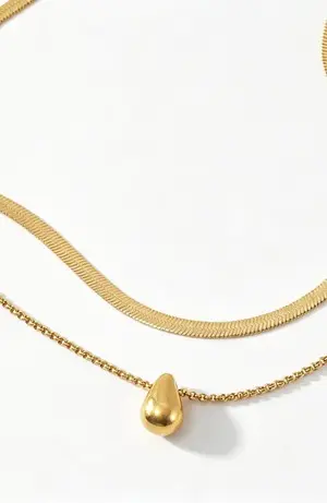 MINT & LILY Seraphina Necklace Set