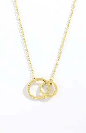 MINT & LILY Unity Links Necklace - Gold