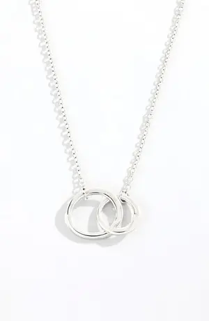 MINT & LILY Unity Links Necklace - Silver