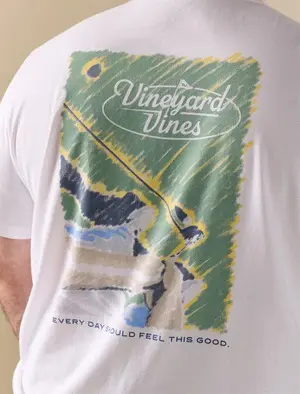 Vineyard Vines Big & Tall Pastel Golf Pocket T-shirt