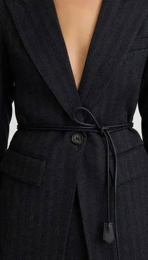 Smythe Longline Peaked Lapel Blazer