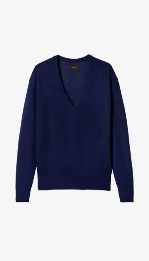 Smythe Boyfriend V-neck Sweater