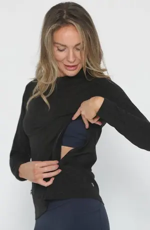 SWEAT & MILK Aria Running Seamless Nursing Tee