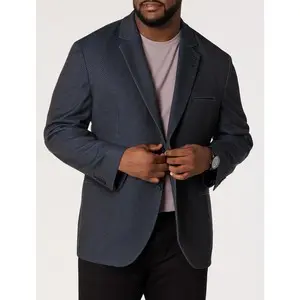 SYNRGY BY DXL Big & Tall Step Knit Sport Coat - Black