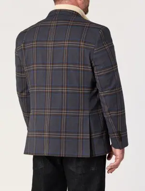 TALLIA Big & Tall Bold Plaid Sport Coat