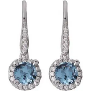 LABANTE LONDON Azure Drop Sterling Silver Earrings