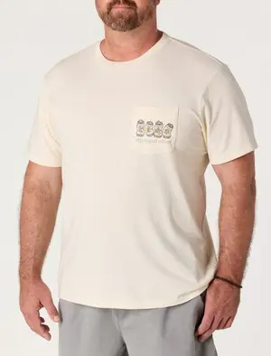 Vineyard Vines Big & Tall Since 1998 Beer Can Pocket T-shirt