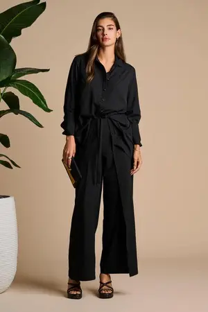 Coolibar Rhodes Pleated Back Shirt With Long Sleeves