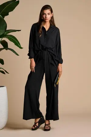 Coolibar Rhodes Pleated Back Shirt With Long Sleeves