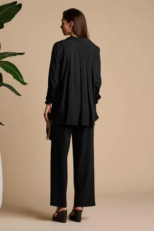 Coolibar Rhodes Pleated Back Shirt With Long Sleeves