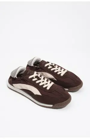 Bimba Y Lola 13 06 Suede Nylon Sneakers