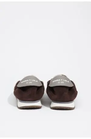 Bimba Y Lola 13 06 Suede Nylon Sneakers