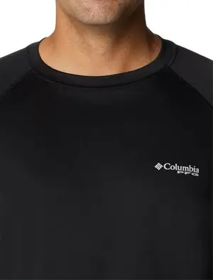 Columbia Big & Tall Terminal Tackle Long-sleeve Pfg T-shirt - Black