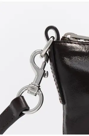 Bimba Y Lola Small Madrid Leather Bag - Burgundy