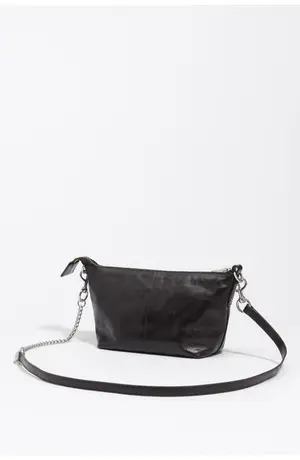 Bimba Y Lola Small Madrid Leather Bag - Burgundy