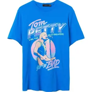 Junk Food Tom Petty Yer So Bad Graphic T-shirt - Blue Aster