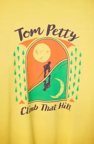 Junk Food Tom Petty Climb That Hill Graphic T-shirt