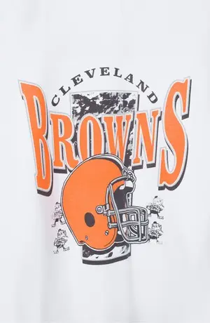 Junk Food Cleveland Browns Conversion Graphic Sweatshirt