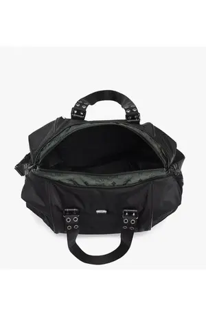 Mcm Ottomar Nova Weekender Bag In Monogram Econyl