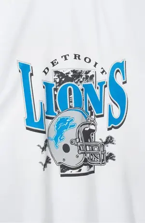 Junk Food Detroit Lions Conversion Graphic Sweatshirt
