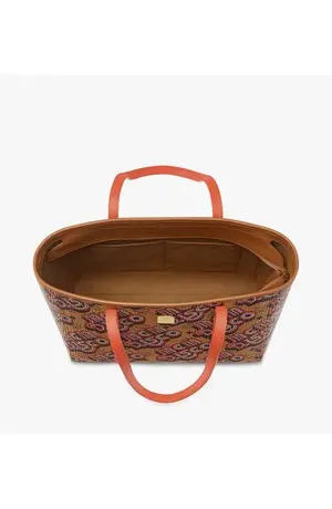 Mcm Medium Toni Top-zip Shopper In Visetos Monogram