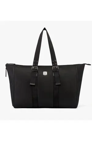 Mcm X-large Aren Nova Tote In Monogram Econyl