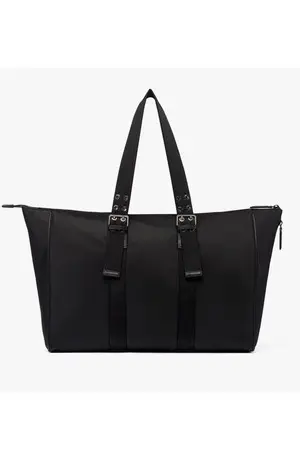 Mcm X-large Aren Nova Tote In Monogram Econyl