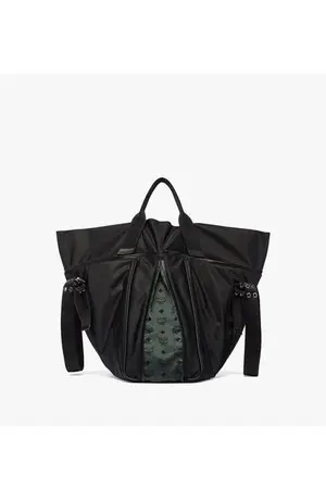 Mcm X-large Aren Nova Tote In Monogram Econyl