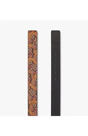Mcm Claus M Reversible Belt 1.5 Inch In Disco Visetos