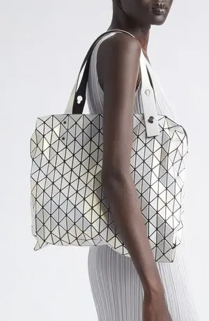 Issey Miyake Row Metallic Tote