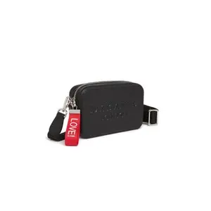 LABANTE LONDON Everest Vegan Camera Crossbody Bag - Black
