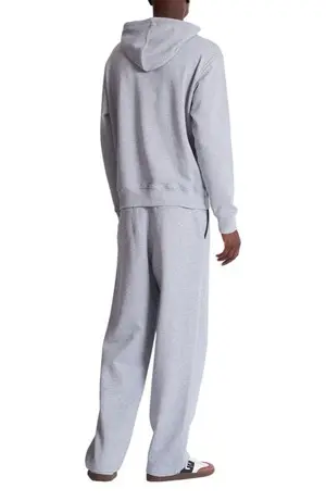 Balmain Printed Hoodie - Grey
