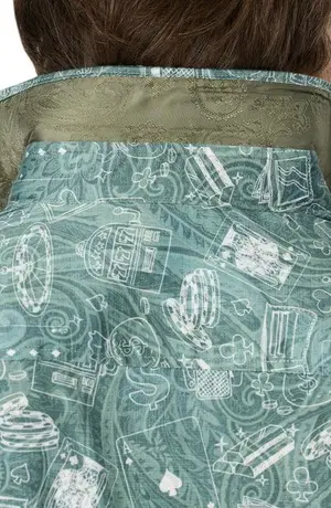 Robert Graham The Vault Short Sleeve Stretch Cotton Shirt