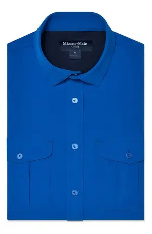 Mizzen+main Leeward Tailgate Short Sleeve Performance Button-up Shirt