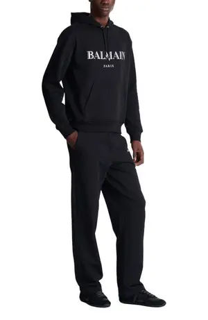 Balmain Printed Hoodie