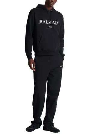 Balmain Printed Hoodie