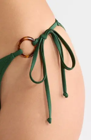 KULANI KINIS Cheeky Ring Tie Bikini Bottoms