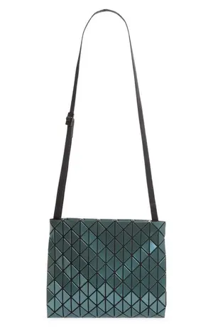 Issey Miyake Row Metallic Crossbody Bag - Viridian