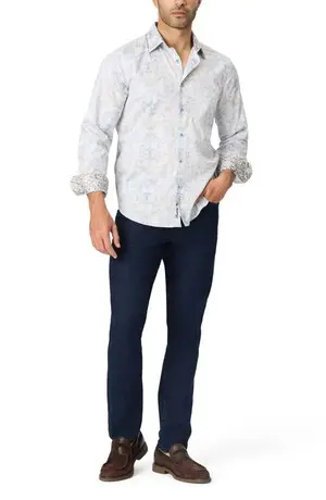 Robert Graham Dewitt Long Sleeve Button Front Shirt