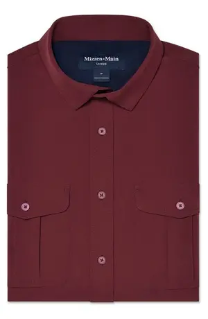 Mizzen+main Leeward Tailgate Short Sleeve Performance Button-up Shirt
