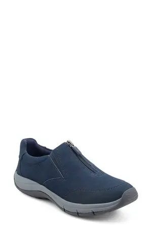 Easy Spirit Brynlee Zip-up Sneakers - Dark Blue
