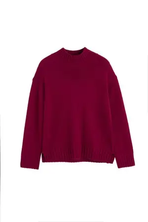 Chinti & Parker Pure Cashmere Funnel Neck Sweater