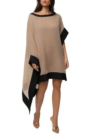 JLUXLABEL Lysette Contrast Top