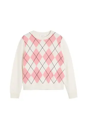 Chinti & Parker Wool-cashmere Diamond Sweater