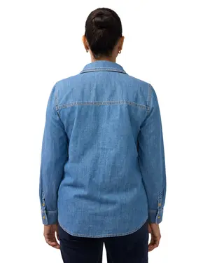 Ingrid & Isabel® Maternity & Nursing Denim Button-down Shirt
