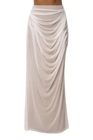 JLUXLABEL Ethereal Flow Maxi Skirt