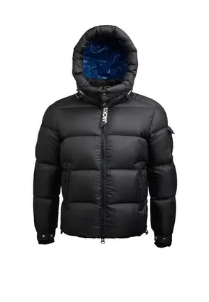 JACK1T Insulated Quilted Puffer Jacket With Hood