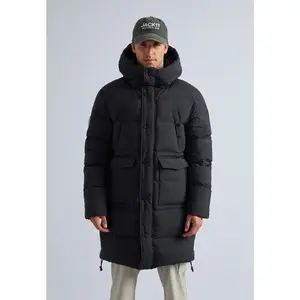 JACK1T Insulated Longline Puffer Coat With Hood