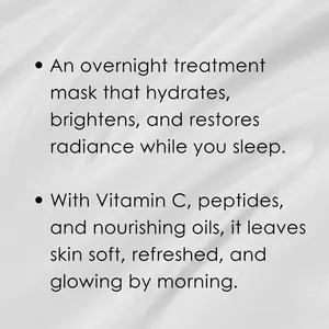 ELVIS+ELVIN Hydravita Overnight Glow Mask