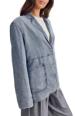 Splendid Lounge Denim Blazer